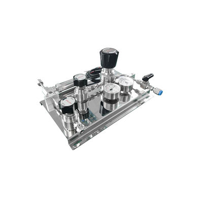 Stainless Steel Automatic Switchover Manifold , High Pressure Gas ...