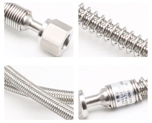 Laboratory Lines Flexible Stainless Steel Tubing 2.5m 3m Length Female ...