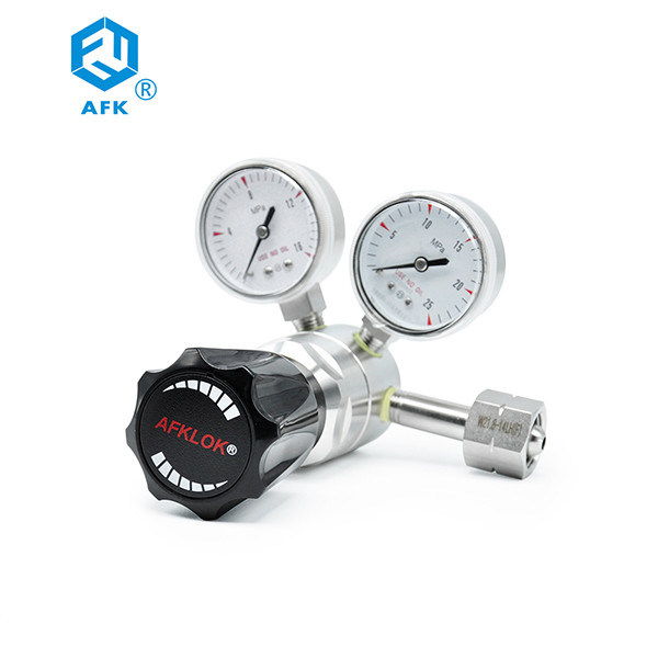 AFK High Pressure Stainless Steel Pressure Regulator Precision 25Mpa ...