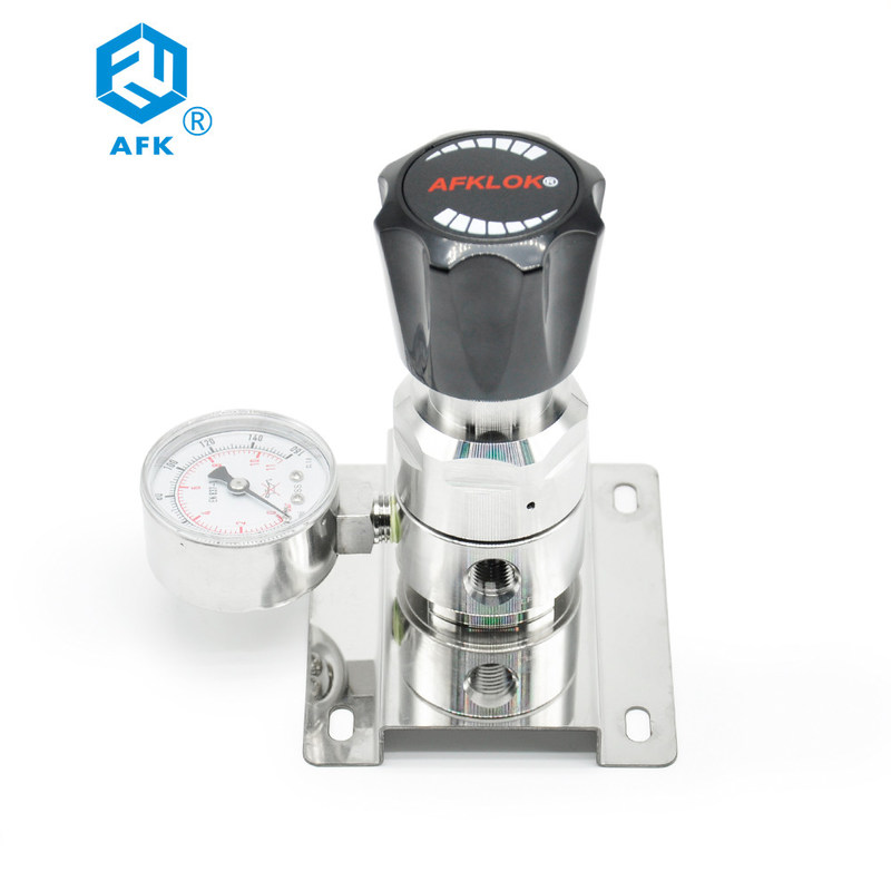 Co2 Helium Pressure Regulator AFK R11 Single Stage Cylinder Gas Argon ...