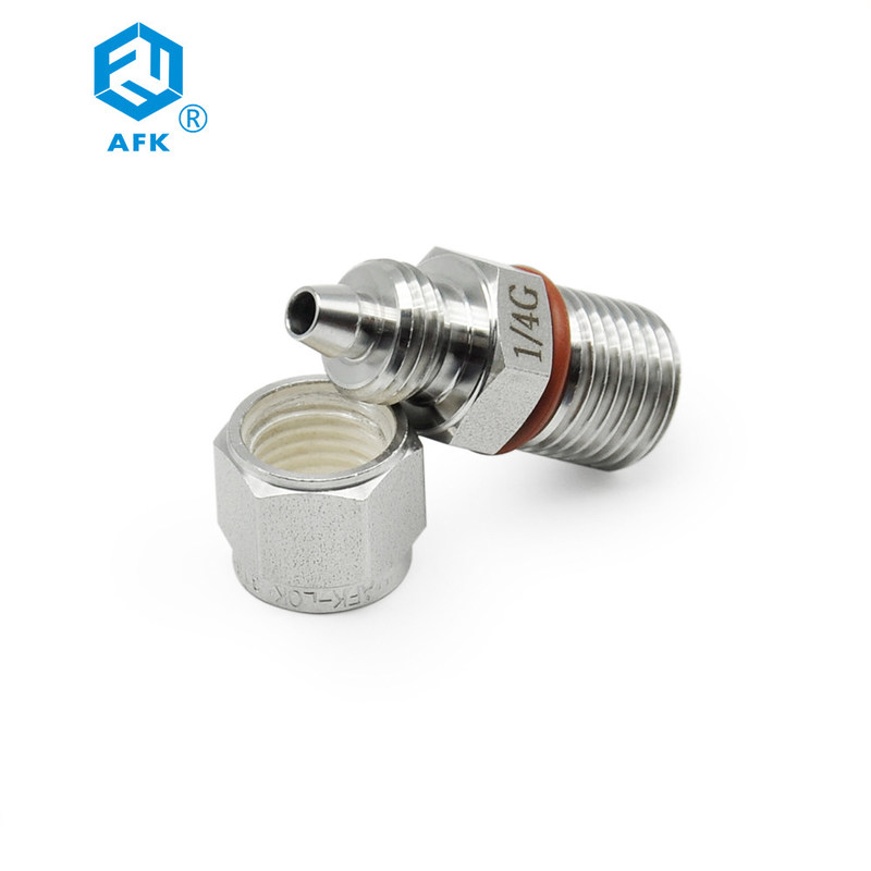 Ferrule G Male Thread Stainless Steel Compression Fitting Good Sealing ...