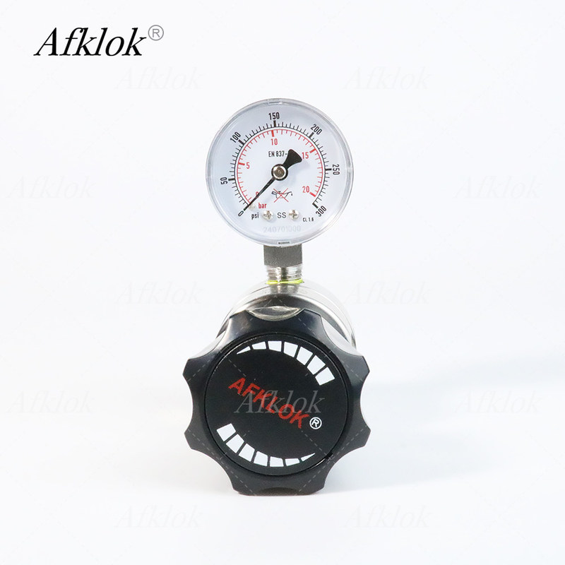 Adjustable Stainless Steel Back Pressure Valve 300psi Oxygen Nitrogen ...