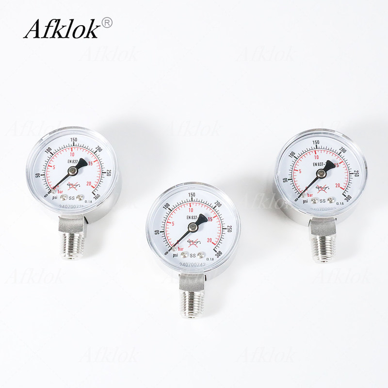 1.6% Precision Gas Pressure Test Gauge with Sensord Length of 50mm and ...