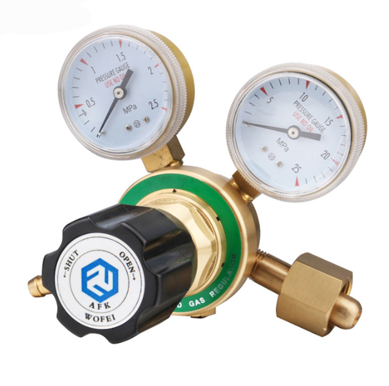 M16-1.5RH Brass Pressure Regulator , Max Inlet 3 Bar Gas Flow Regulator
