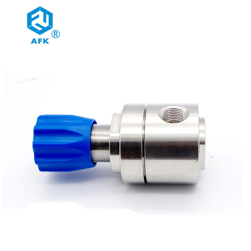 High Flow Brass Pressure Regulator Single Stage Diaphragm Structure CE ...