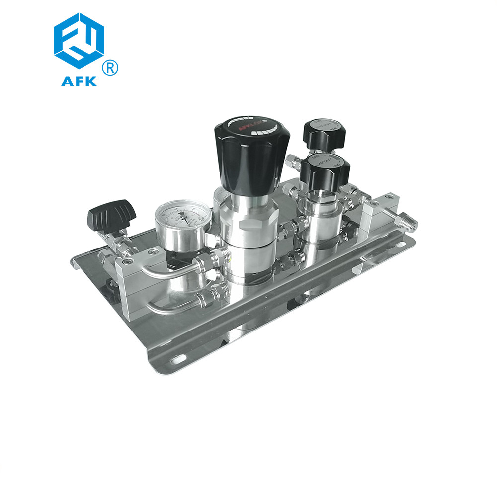 AFK Pneumatic Manifolds Gas Pressure Regulator Panel Supply System