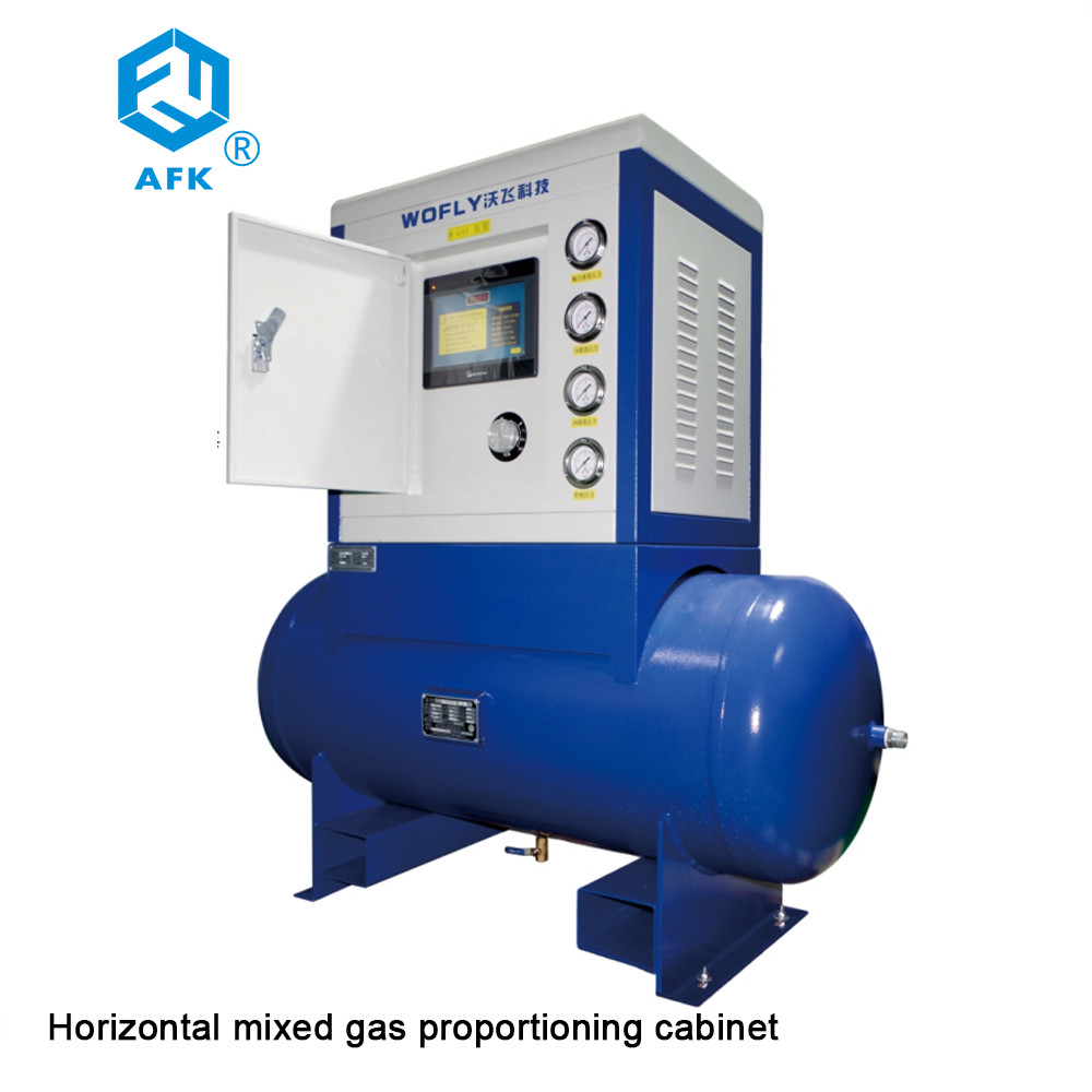 Horizontal Mixed Gas Proportioning Cabinet High Precision Automatic ...