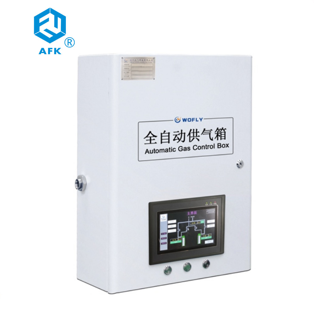 1.2MPa Automatic Gas Control Box For Nitrogen Oxygen Argon Helium ...