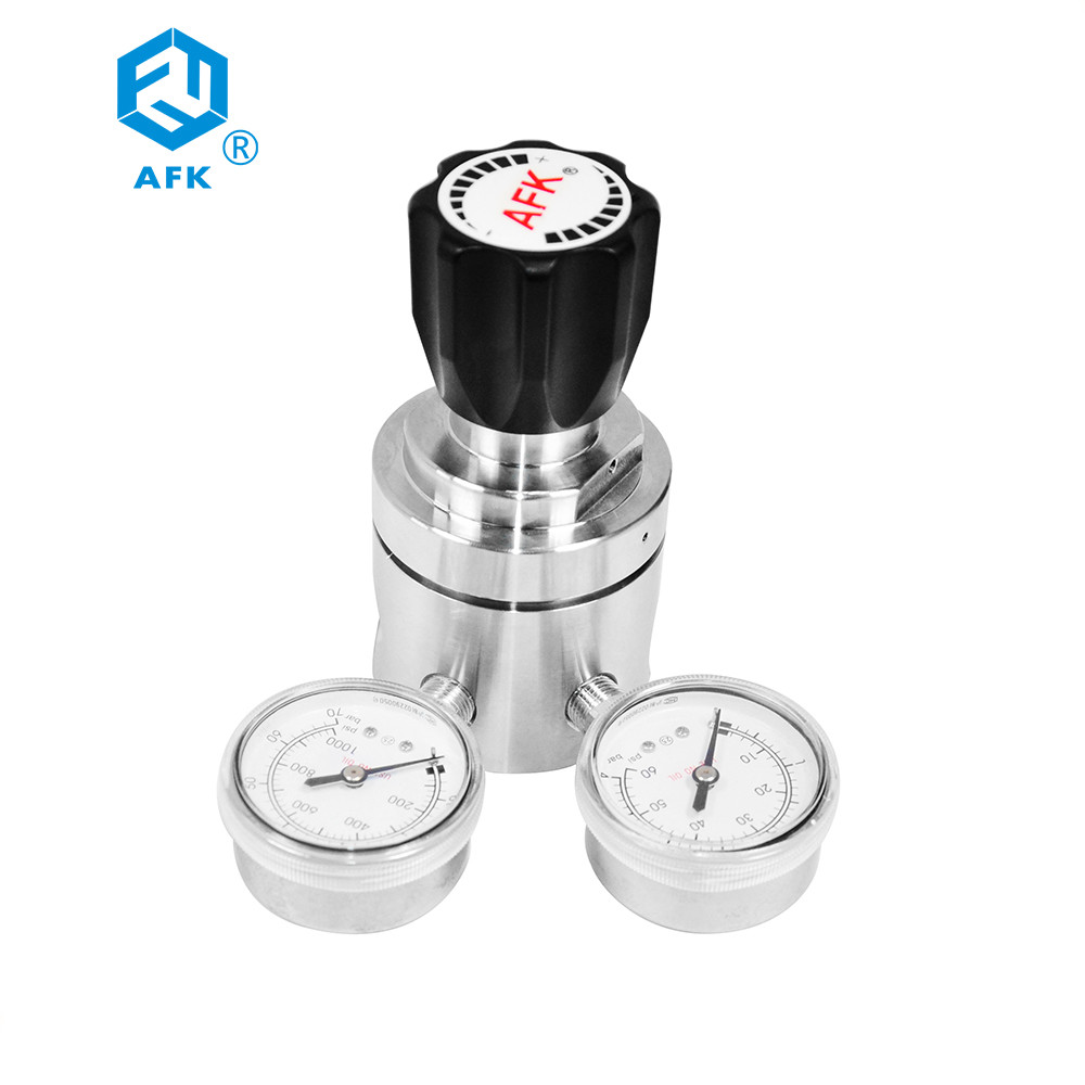 3/4inch High Purity Gas Pressure Regulator Valve Stainless Steel For ...