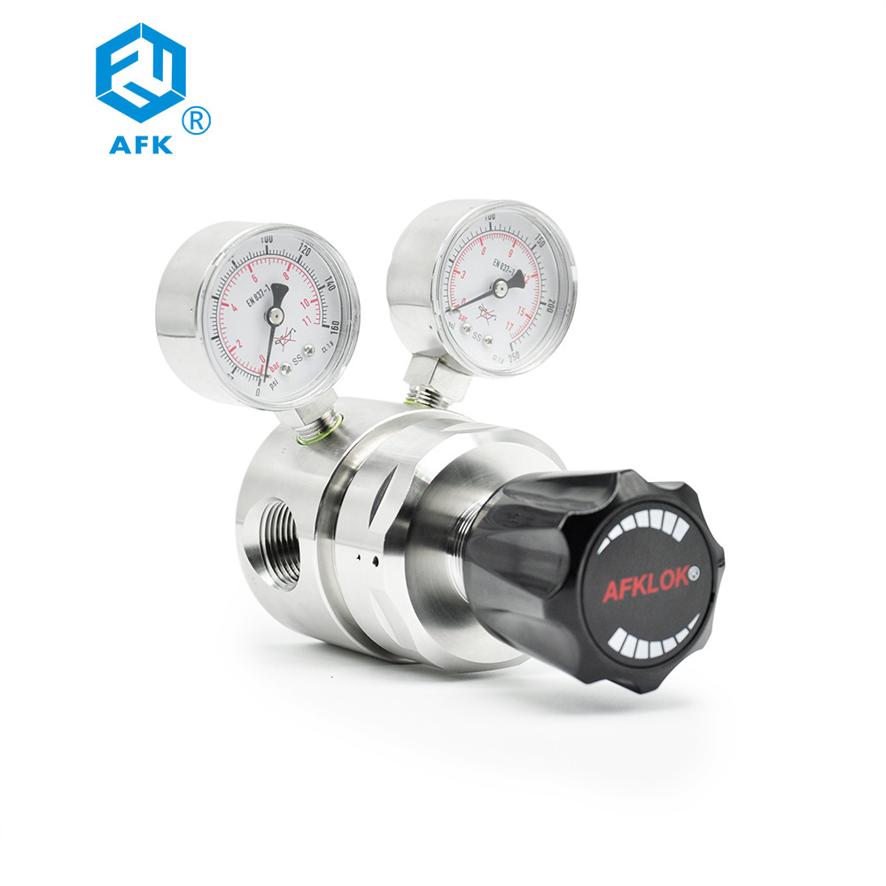 250psi Stainless Steel Low Pressure Regulator CO2 Oxygen Helium ...