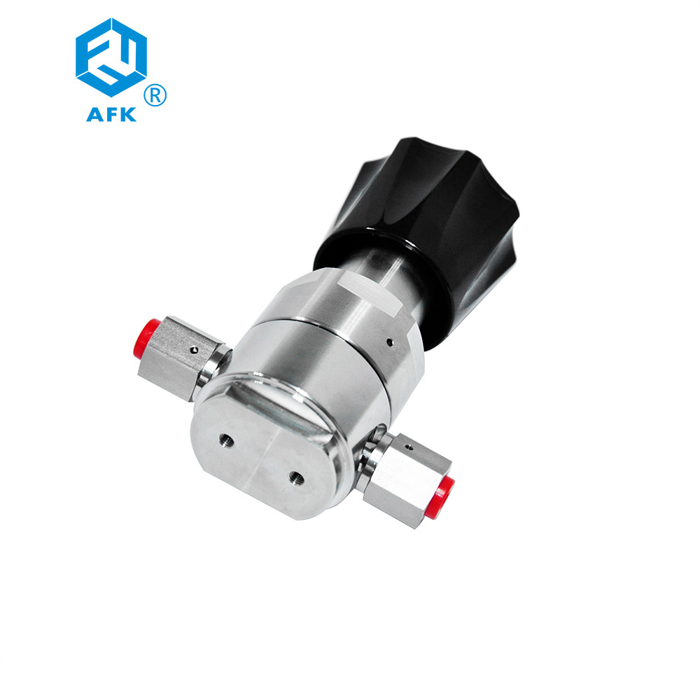 SS316 Adjusting Propane Regulator High Flow Pressure Regulator With 1 ...