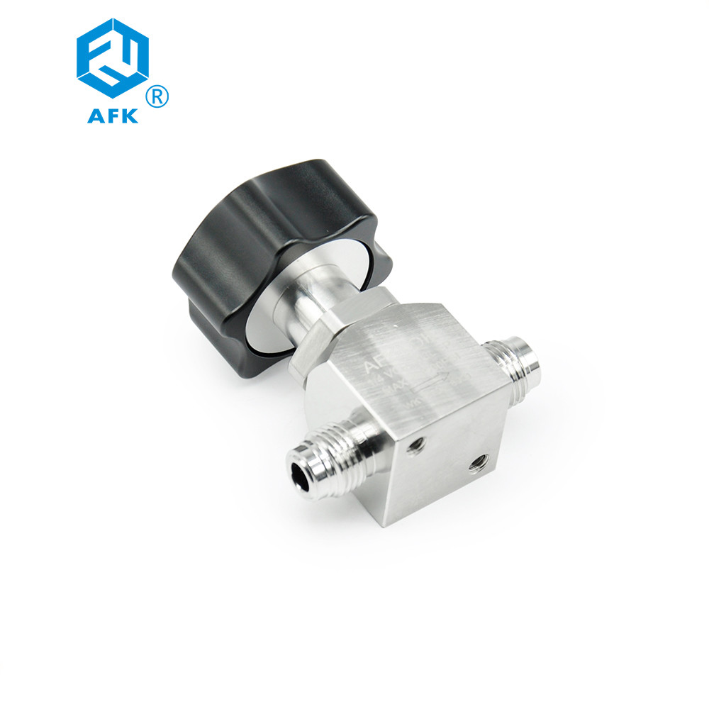 EP 316 Stainless Steel Manual Diaphragm Valve VCR Ultrahigh Purity Valve