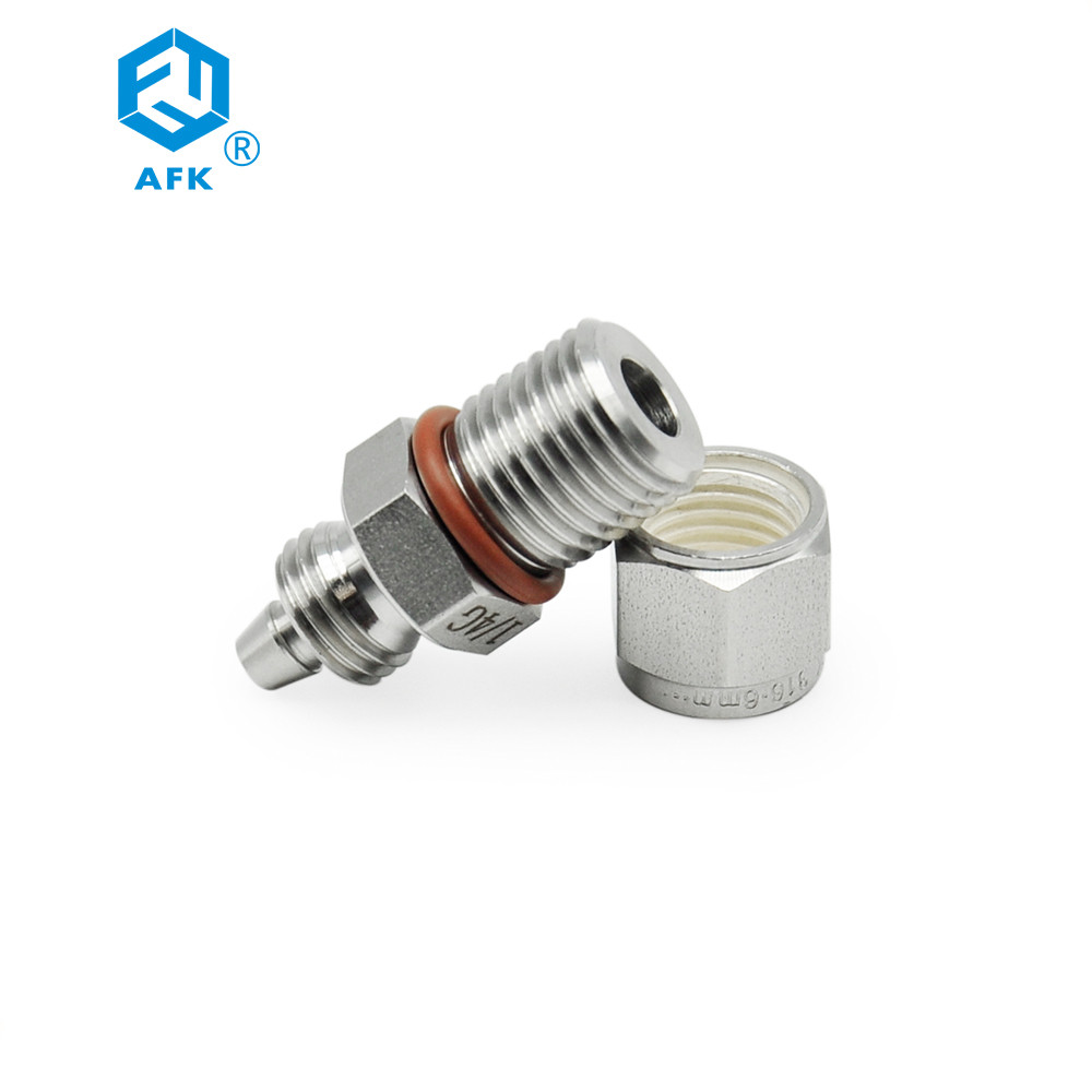 Ferrule G Male Thread Stainless Steel Compression Fitting Good Sealing ...