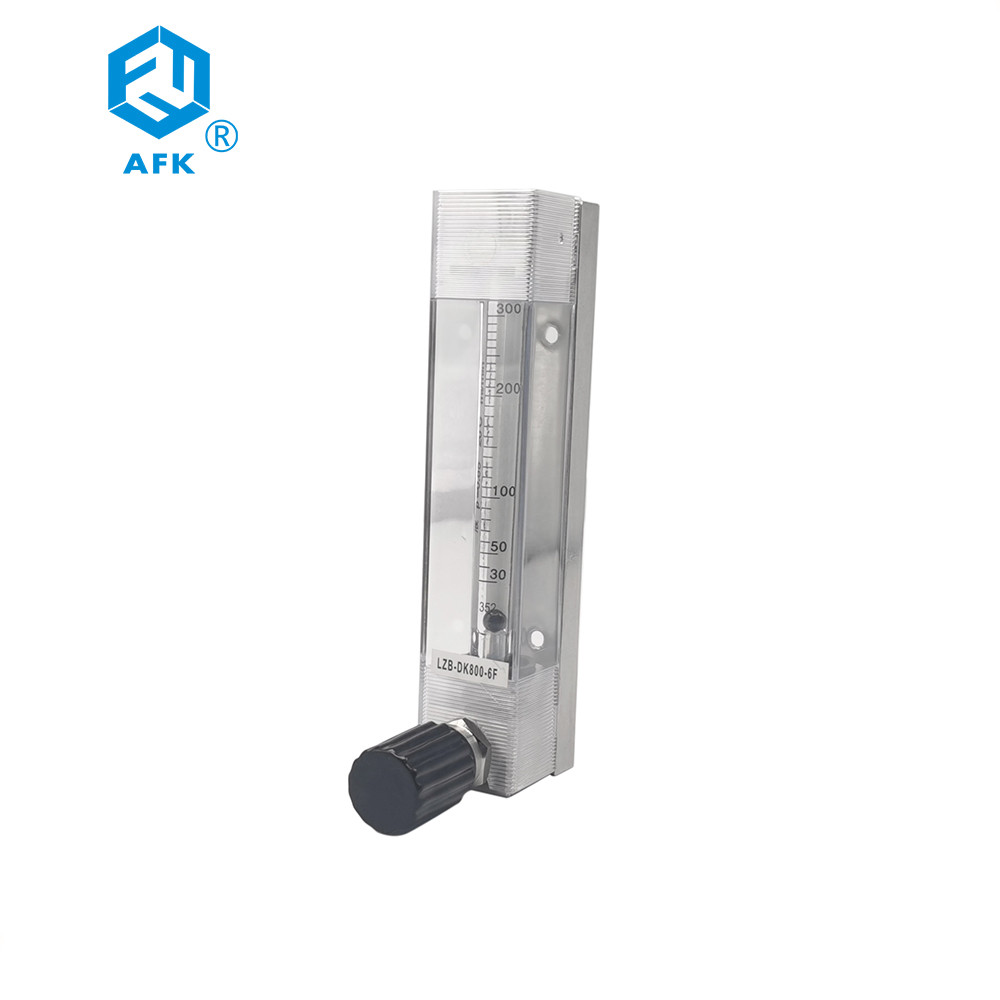 High Accuracy Portable Glass Tube Gas Flow Meter 4-20mA Output Signal ...