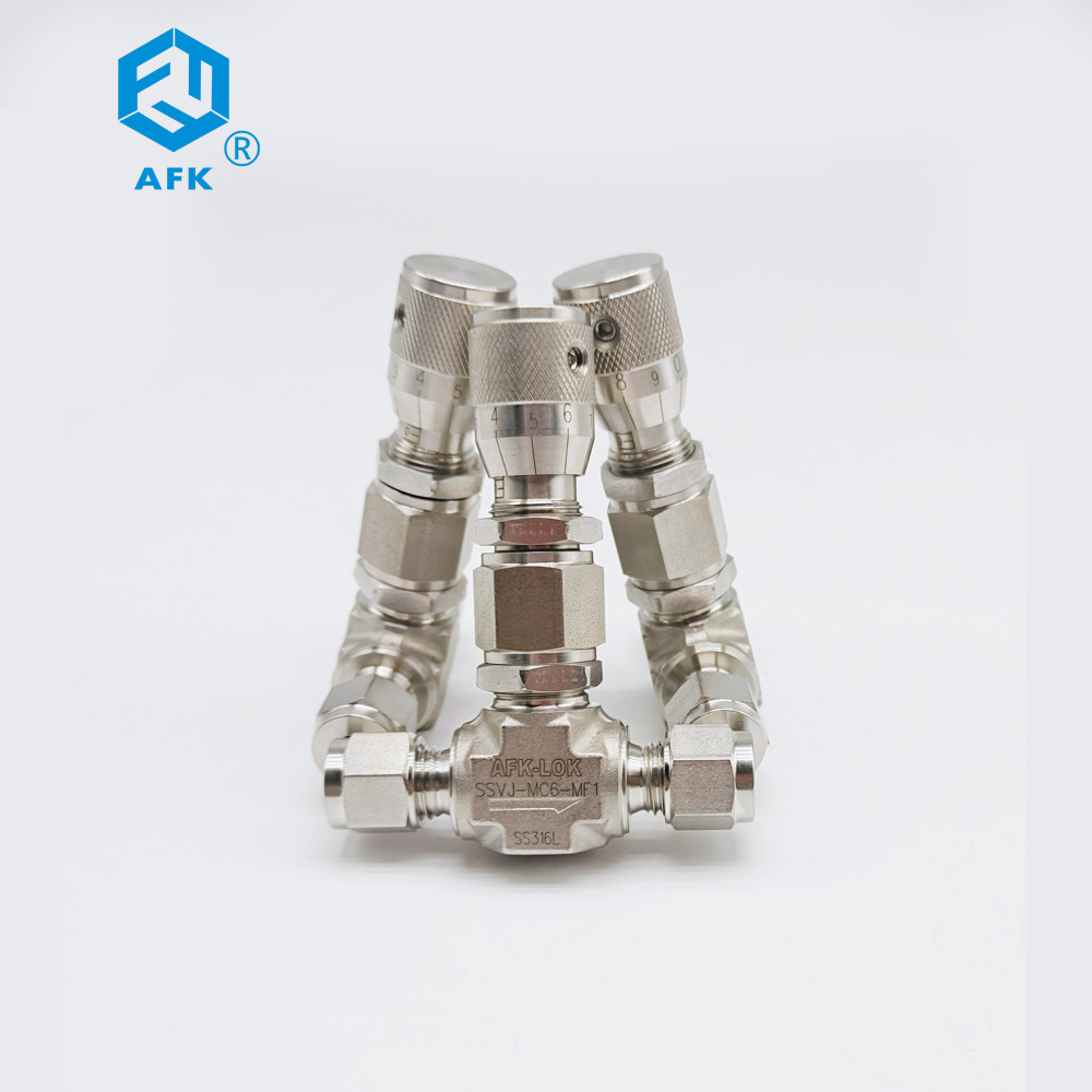 Stainless Steel 316 Micro Flow Regulator Needle Valves for Precision ...