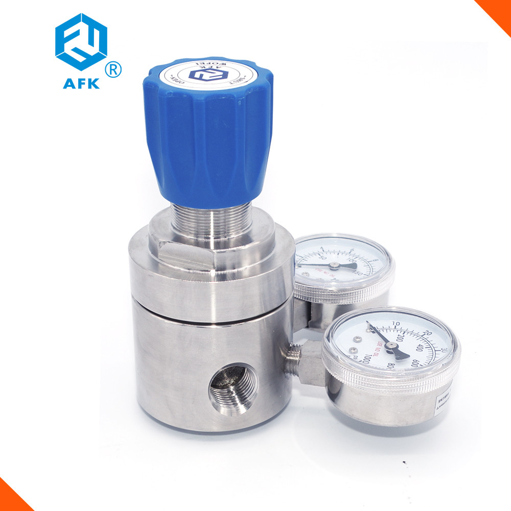 Low pressure 60bar single stage nitrogen gas cylinder pressure regulator
