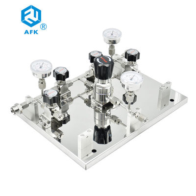 Durable Panel Mount Air Pressure Regulator Stainless Steel 316 With 4 ...