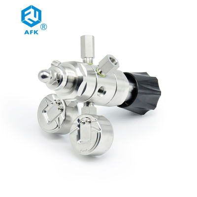 Adjustable High Pressure Dual Stage Pressure Regulator With Gauge Ball ...