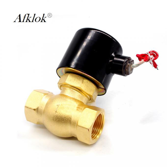 2 Way Automatic Steam Control Valve , 180 ℃ Steam Rated Valves Pilot ...