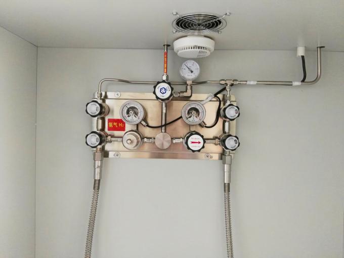 Semi - Automatic Changeover Manifold With 1/4" NPT Thread For Laboratory