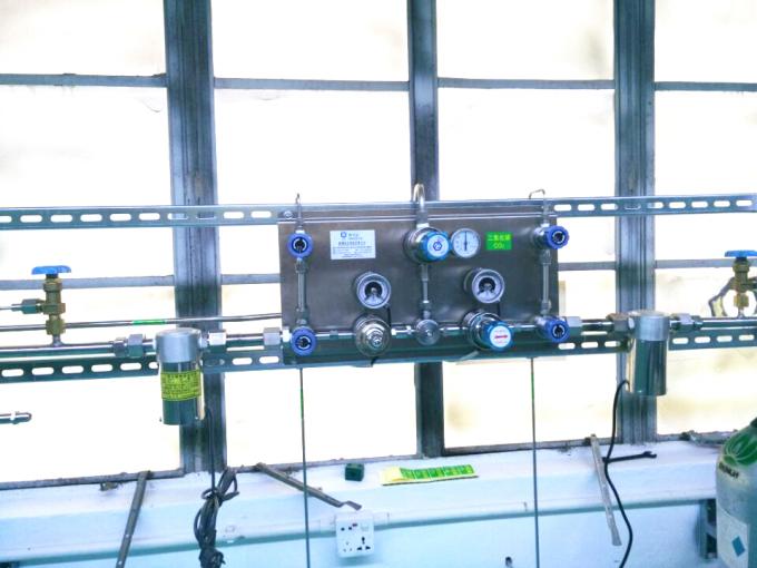 High Pressure Gas Control Panel With Diaphragm , 3000Psig Oxygen ...