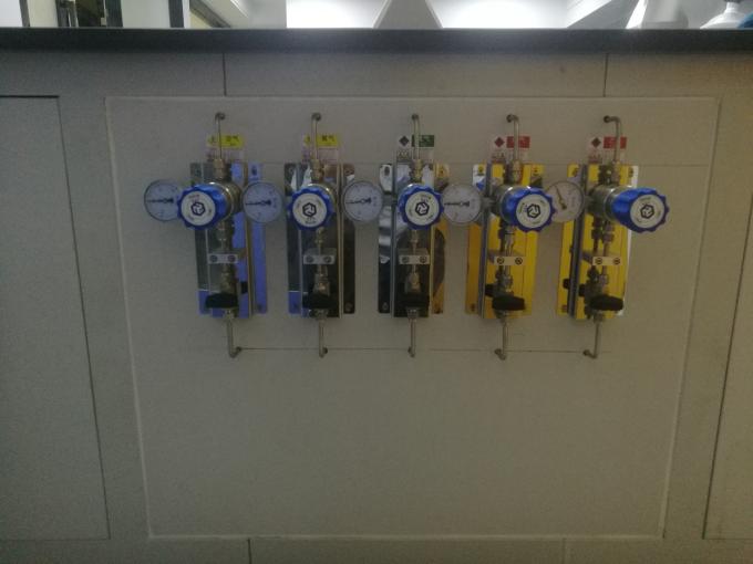 500PSI SS 316L Gas Control Panel , 316 N2 Secondary Nitrogen Control Panel