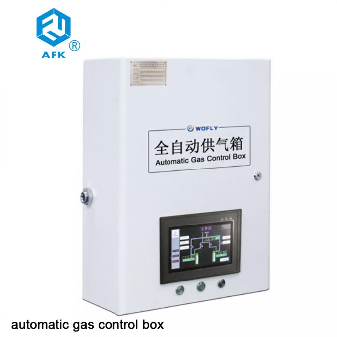 1.2MPa Automatic Gas Control Box For Nitrogen Oxygen Argon Helium ...