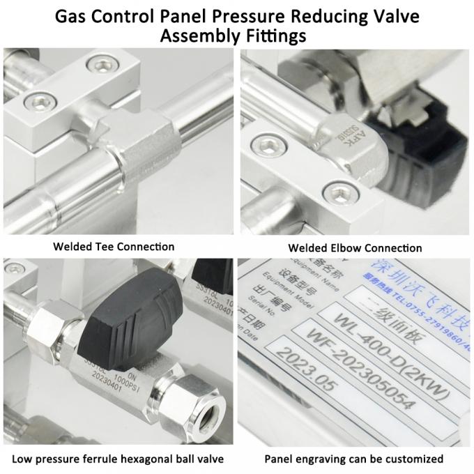 Gas Control Panel Valves Changeover Manifold in Carton Box with -20-80 ...